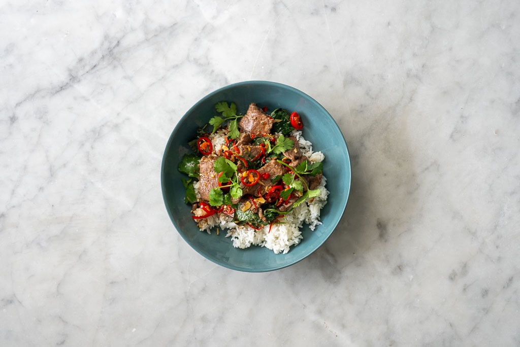 Luke Nguyenʼs Beef with Wild Betel Leaf and Lemongrass Recipe: Verified ...