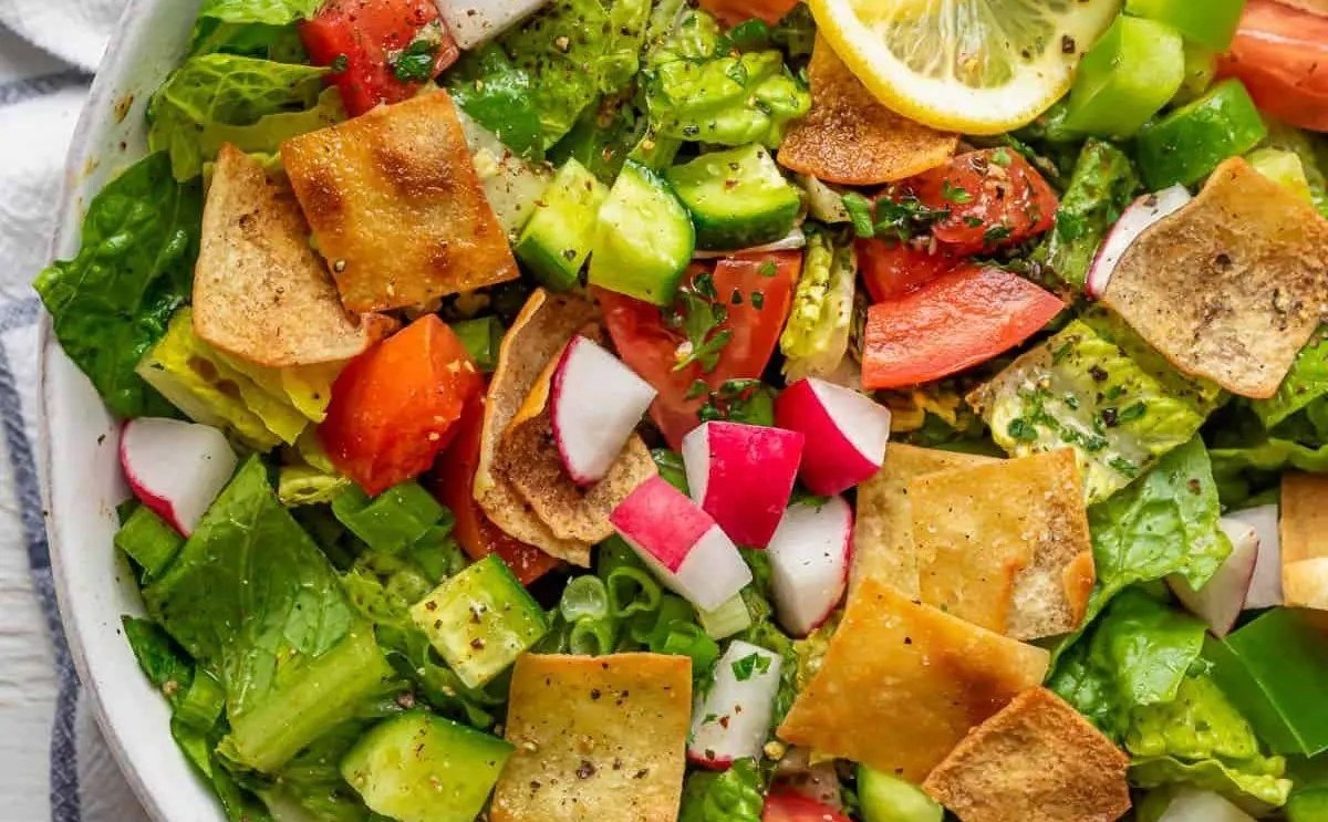 Greg Maloufʼs Fattoush Salad with Avocado Recipe: Verified by Greg Malouf