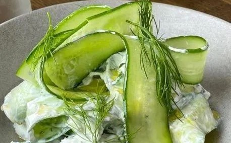 Greg Maloufʼs House Made Labneh with Cucumbers, Mint and Dill Recipe ...