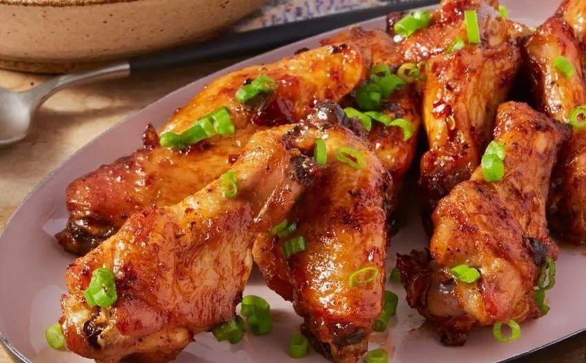 Greg Maloufʼs Twice Cooked Chicken Wings with Toum and Greens Recipe ...
