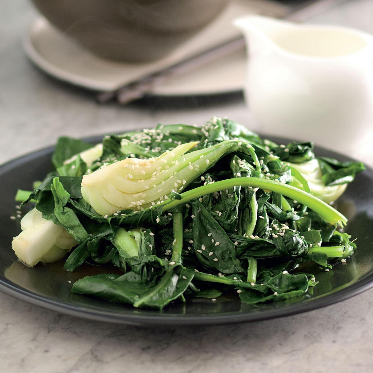 Matt Moranʼs Asian greens with Tsuyu sauce Recipe: Verified by Matt Moran