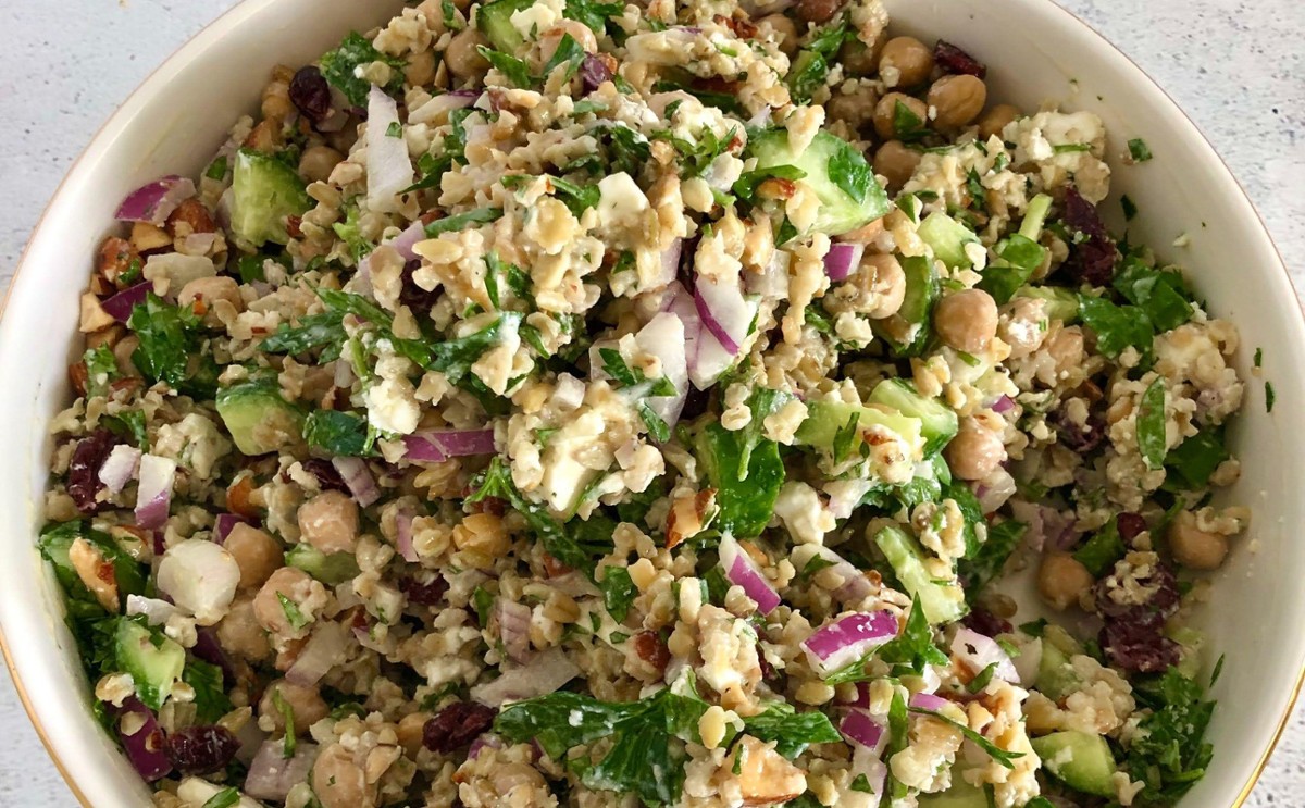 Sarah Poundʼs Chickpea, Feta and Herb Salad Recipe: Verified by Sarah Pound