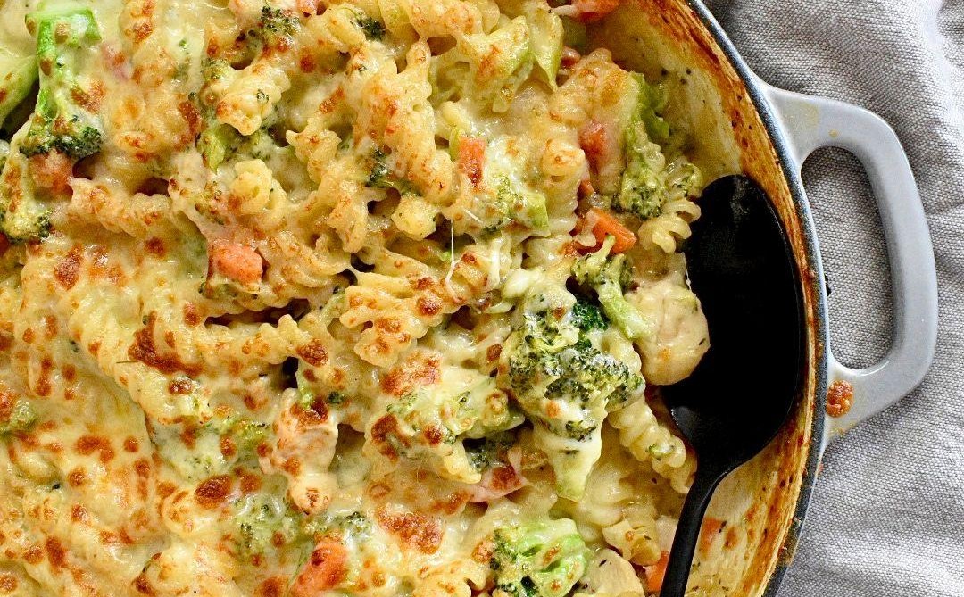 Sarah Poundʼs One Pan Creamy Chicken and Broccoli Pasta Recipe ...