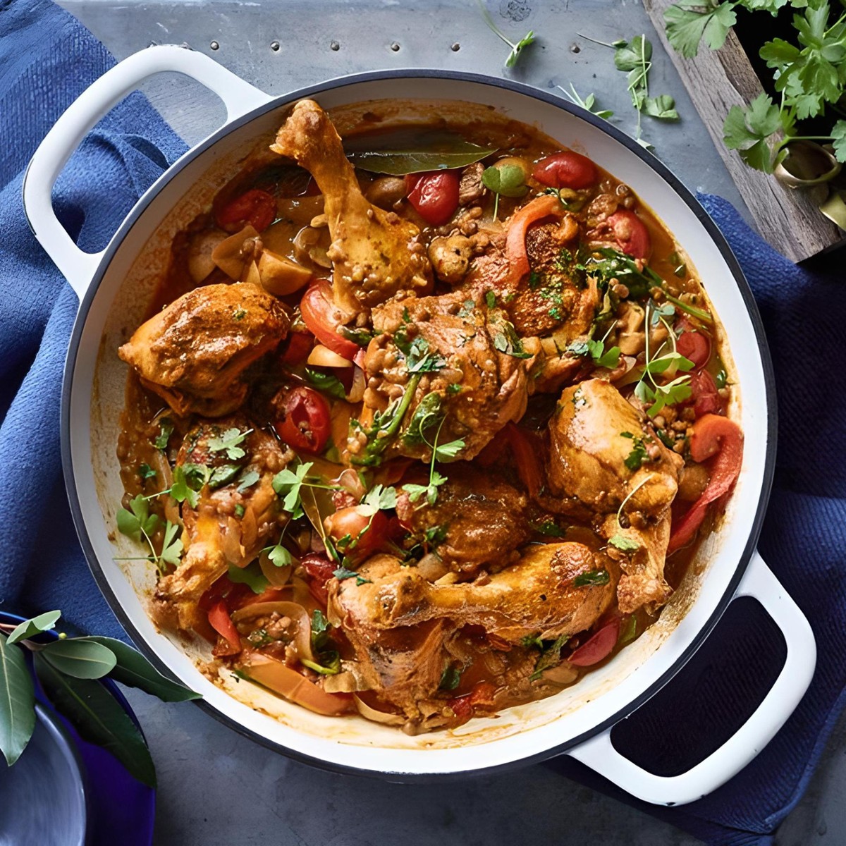Shannon Bennettʼs Paprika Chicken and Lentil Casserole Recipe: Verified ...