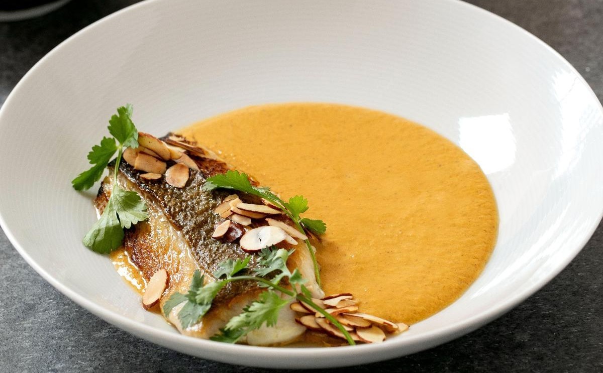 Sid Sahrawatʼs Market Fish with Korma Sauce and Pea Pulao Recipe ...
