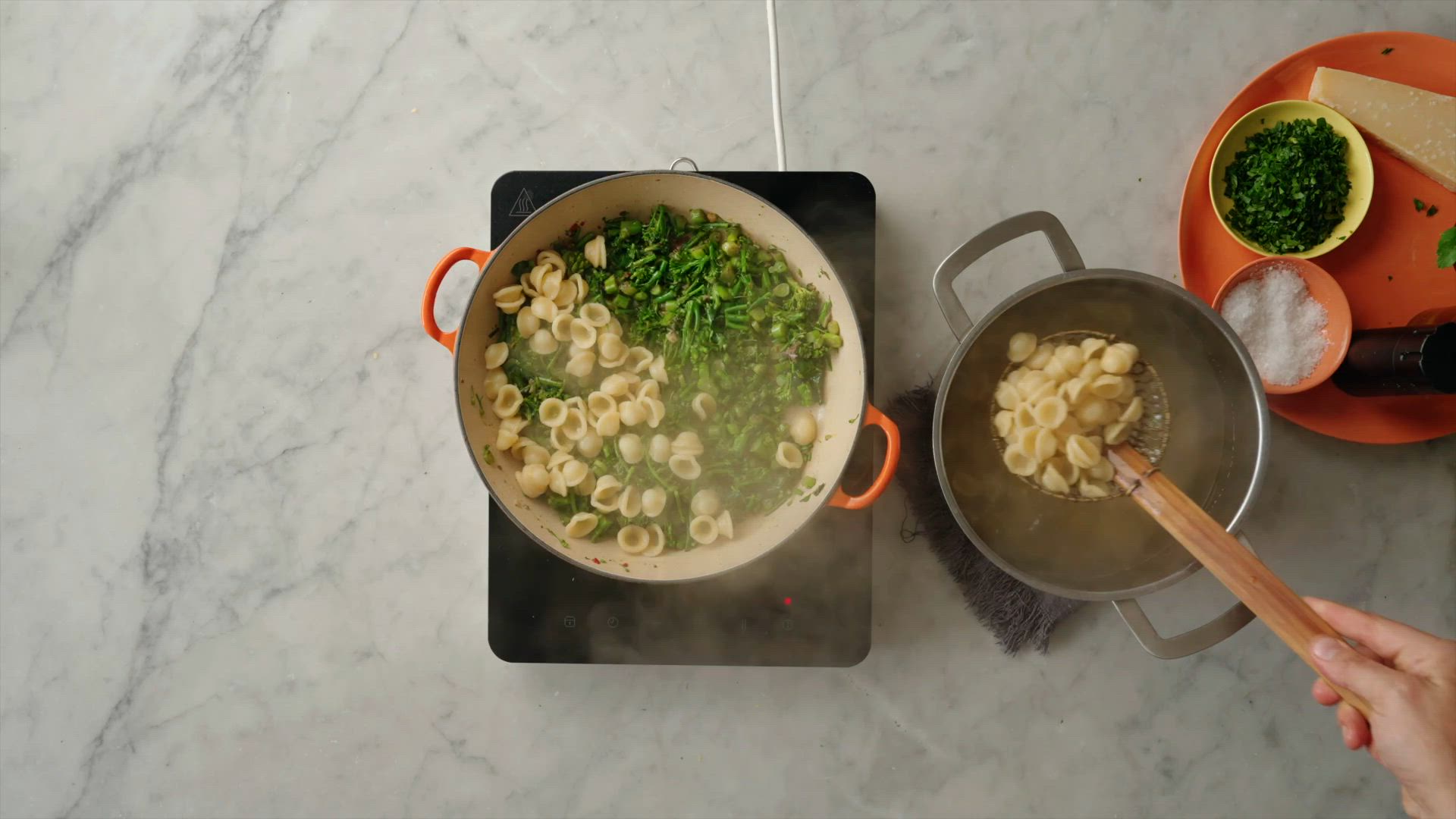 Tobie Puttockʼs Orecchiette with Broccolini and Anchovy Recipe ...